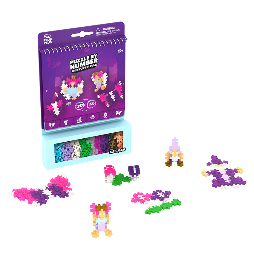 Puzzle By Number® Activity Pad - Enchanted Forest – Plus-Plus USA