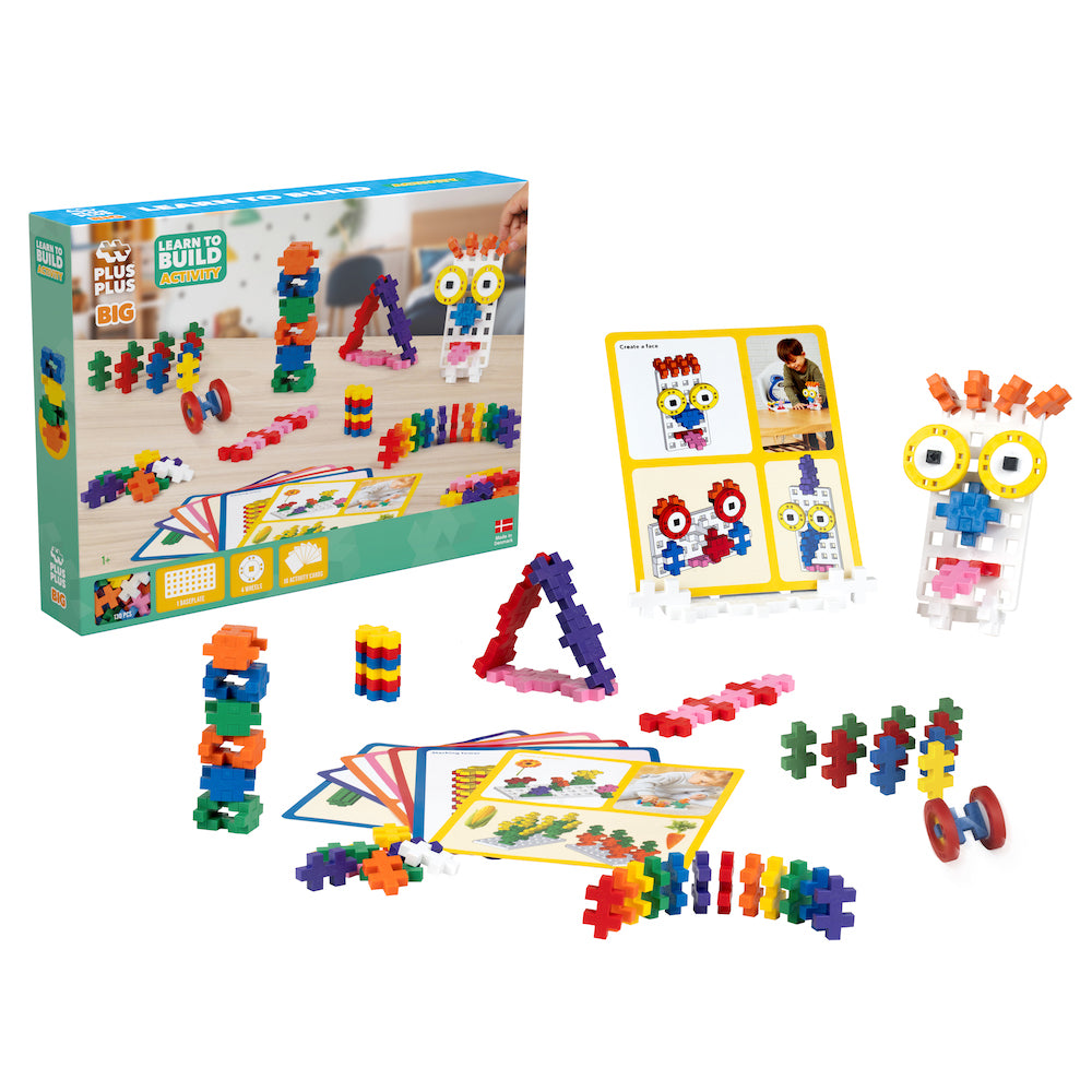 Learn to Build BIG Activity Set – Plus-Plus USA