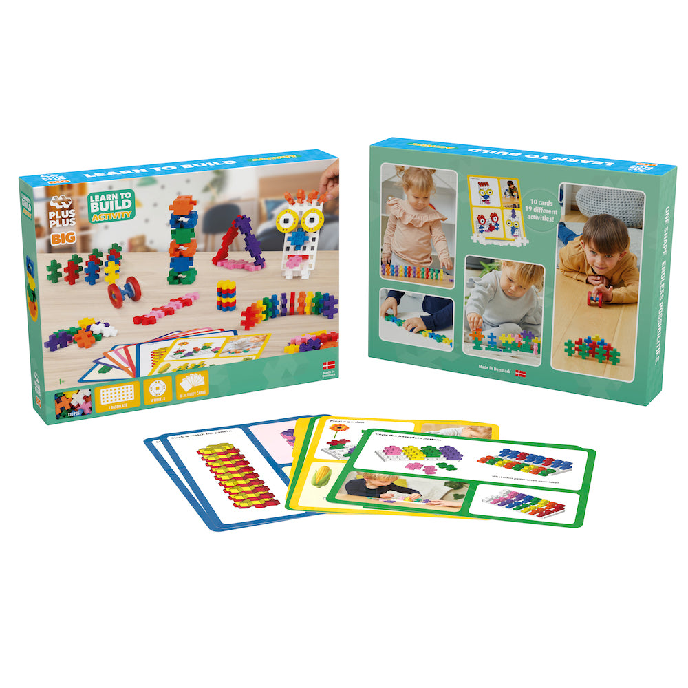 Learn to Build BIG Activity Set - Plus-Plus USA