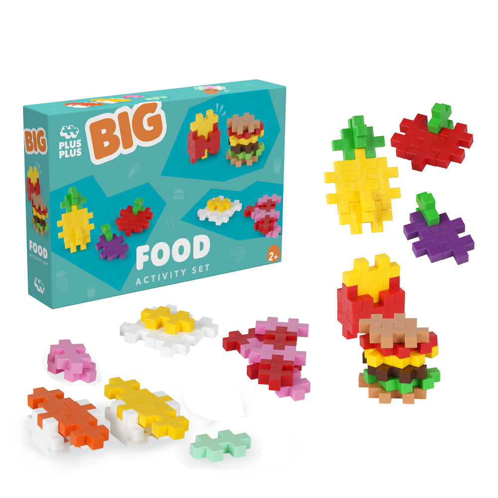 BIG Activity Set - Food – Plus-Plus USA
