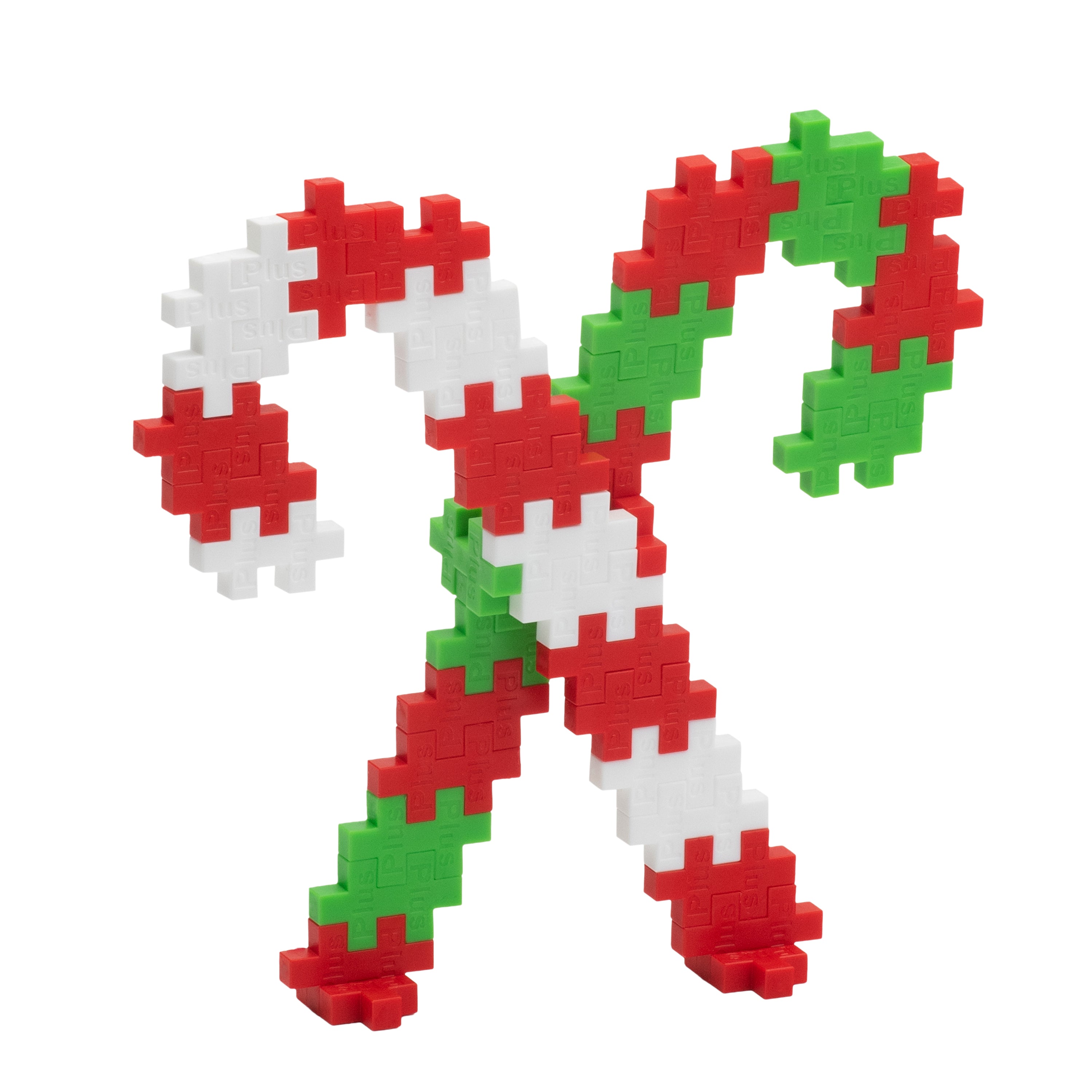 Puzzle by Number® Holiday - 40 pc Candy Canes – Plus-Plus USA