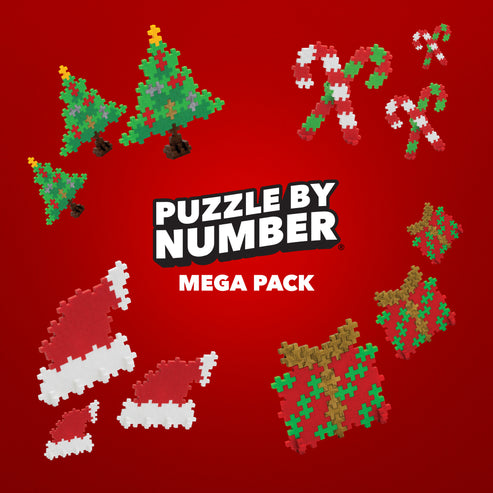 Puzzle by Number® – Holiday Fun Mega Pack – Plus-Plus USA