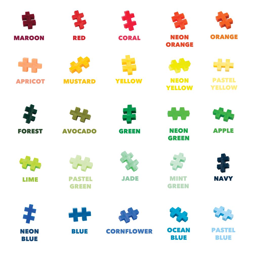 Make-a-Mix - Custom Color Mix - 300 pc BOKS - Plus-Plus USA