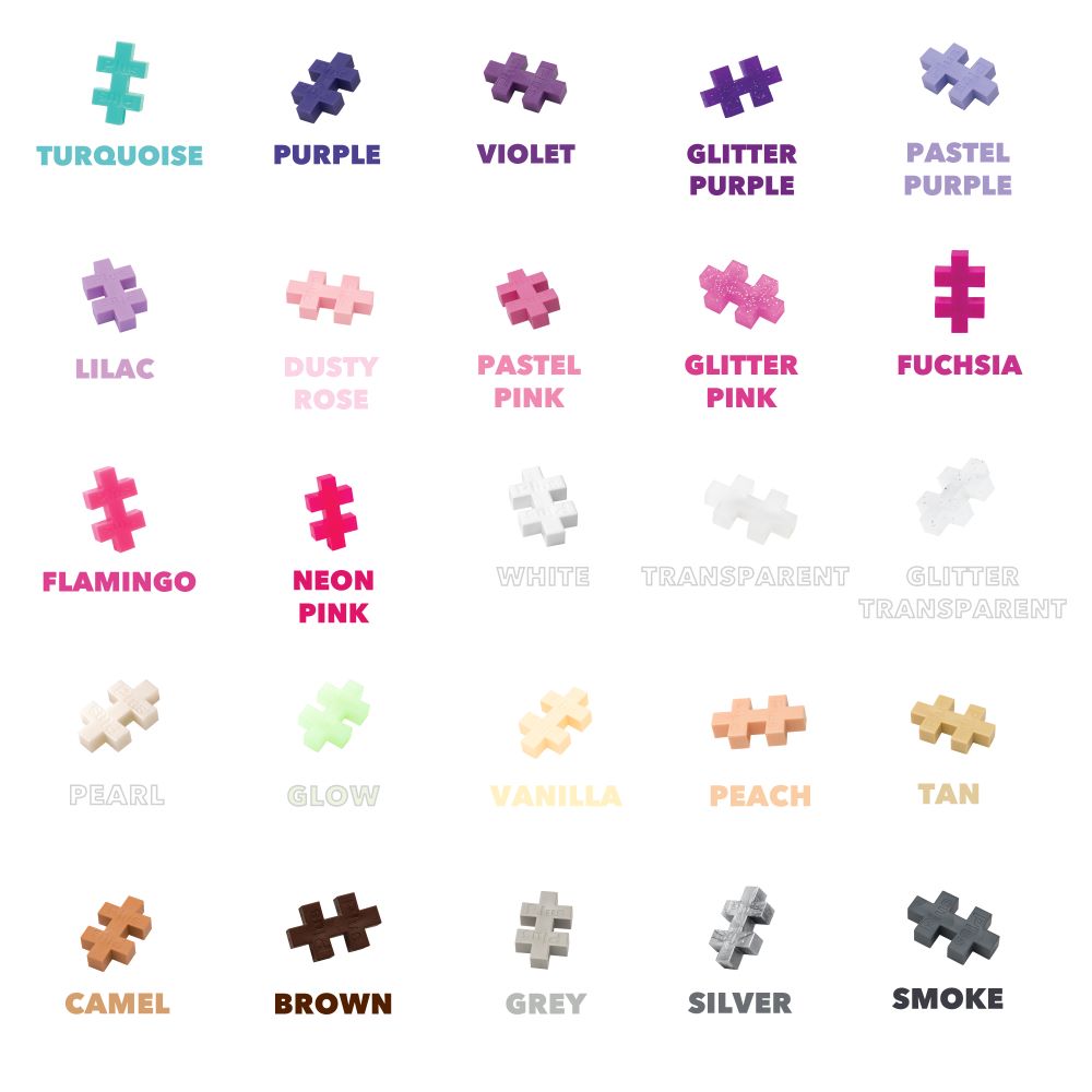 Make-a-Mix - Custom Color Mix - 300 pc Travel Case - Plus-Plus USA