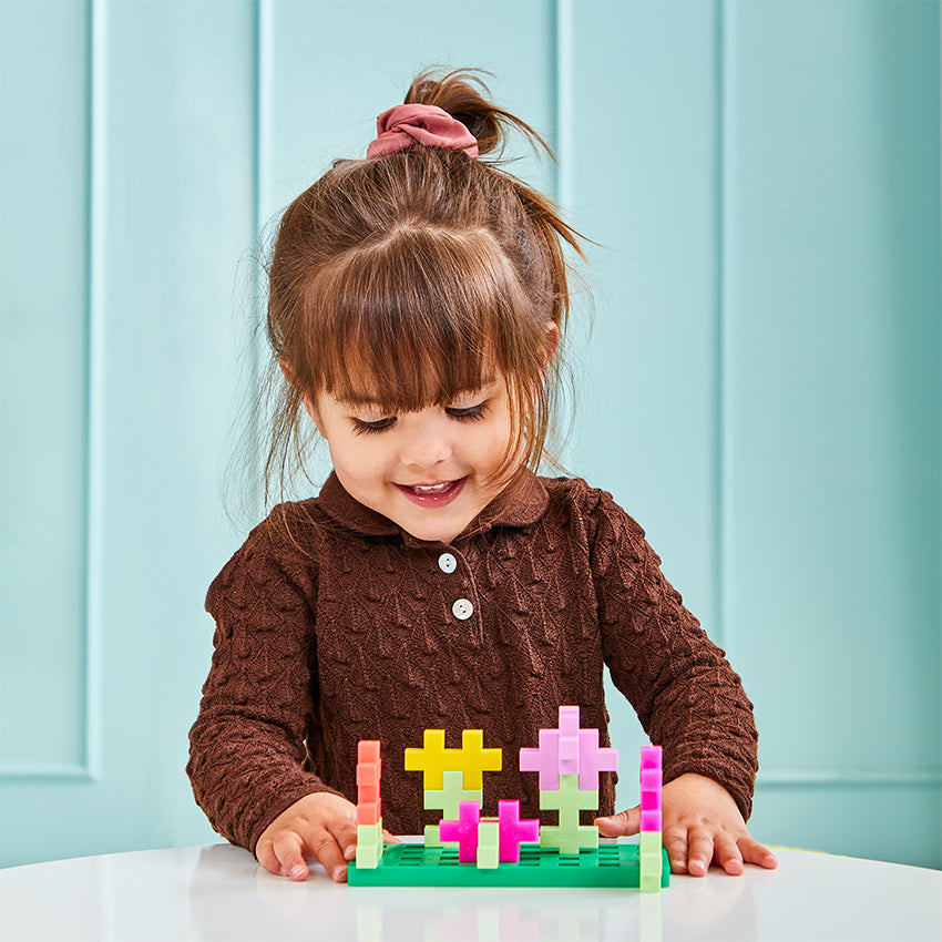 BIG Activity Set - Flowers – Plus-Plus USA