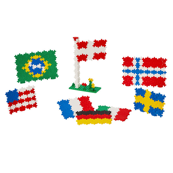 Learn to Build - Flags of the World – Plus-Plus USA